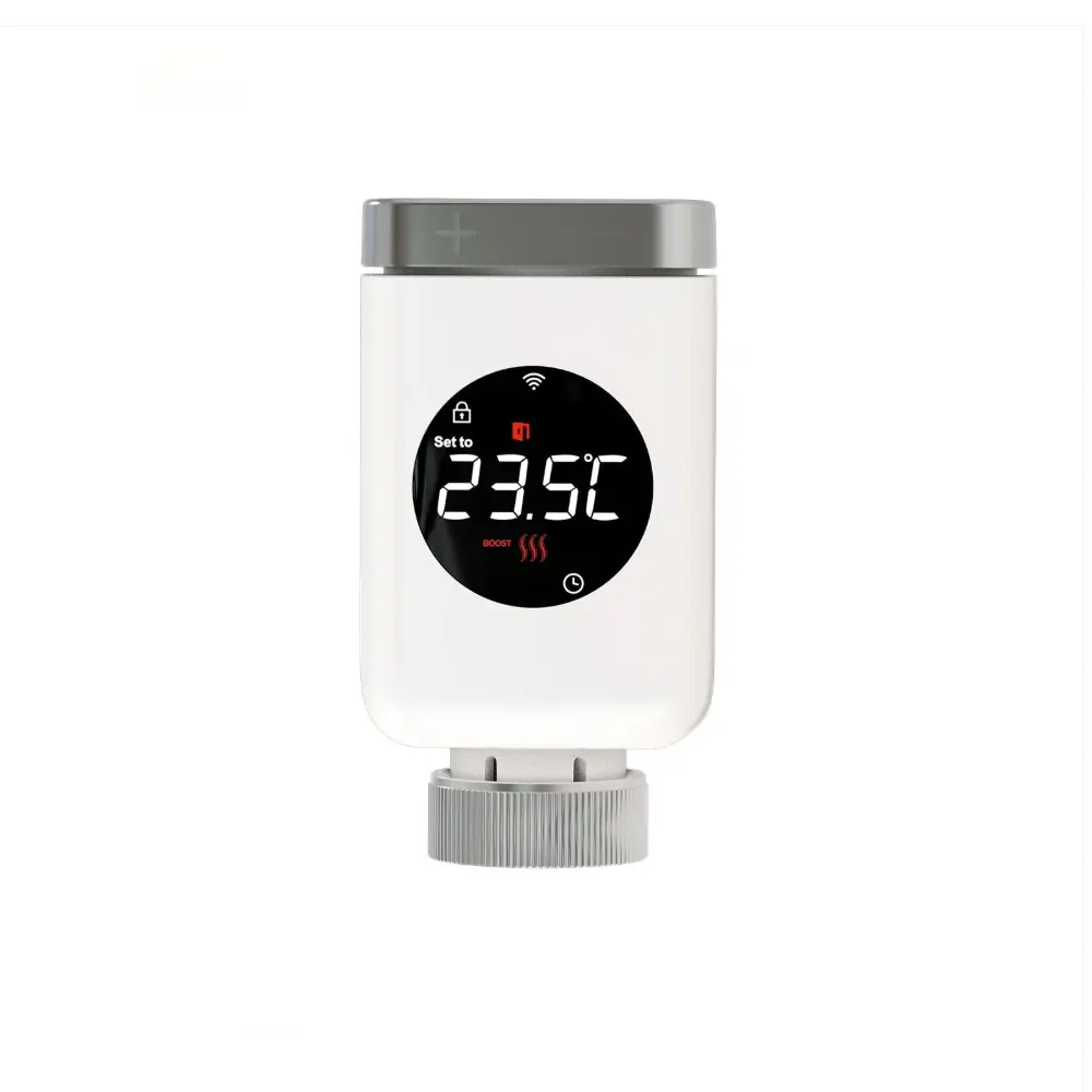 Smart WiFi/ZigBee Thermostatic Radiator Valve TRV – Programmable